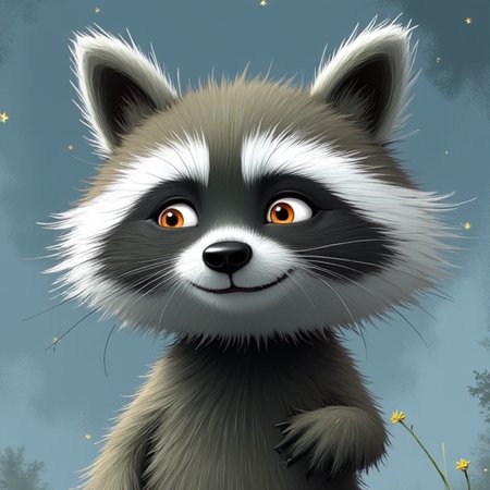Roscoe Raccoon Cartoon Character - CivArchive (CivitAI Archive)