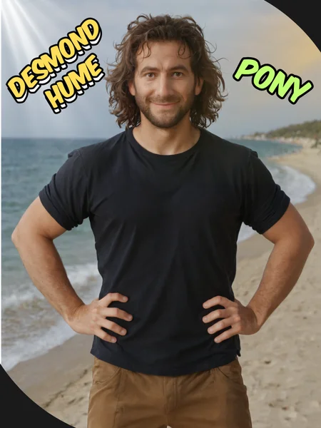 Desmond Hume - LOST TV Series - | FLUX | XL PONY | - COMMISSION - by ...