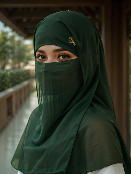 Hijab with mask veil - CivArchive (CivitAI Archive)