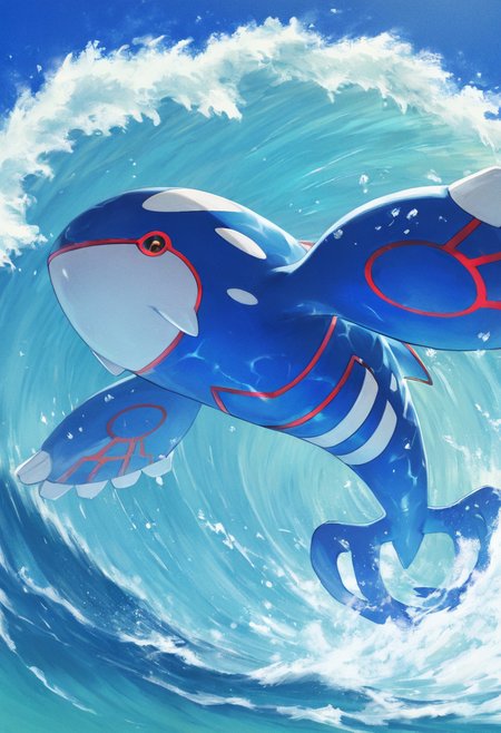 Kyogre: Sea Basin Pokémon | カイオーガ (Pokedex #0382) - CivArchive (CivitAI ...