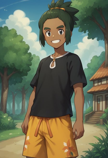 Hau - Pokémon Sun and Moon - Pony + Illustrious - CivArchive (CivitAI ...