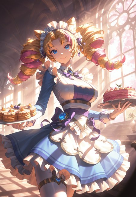Cafe Cuties Gwen / League of Legends - CivArchive (CivitAI Archive)