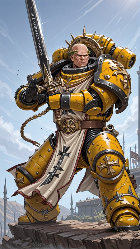 Warhammer 40K - Sigismund - CivArchive (CivitAI Archive)